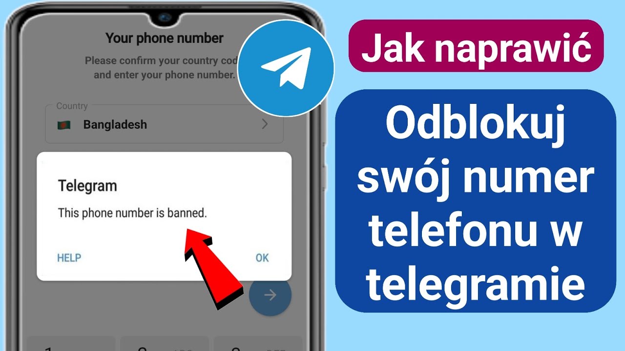 Poprawka - Telegram Ten numer telefonu jest zablokowany! [Odzyskiwać ...