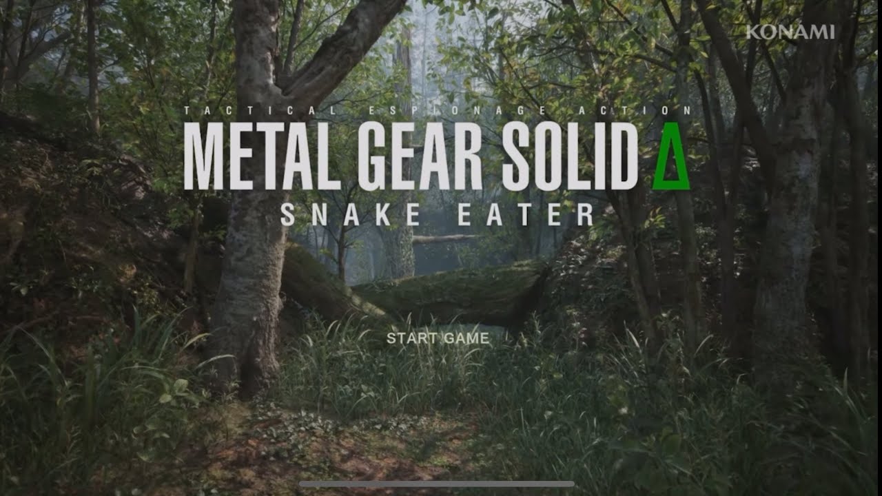 METAL GEAR SOLID Δ: SNAKE EATER | Title Screen | ESRB - YouTube