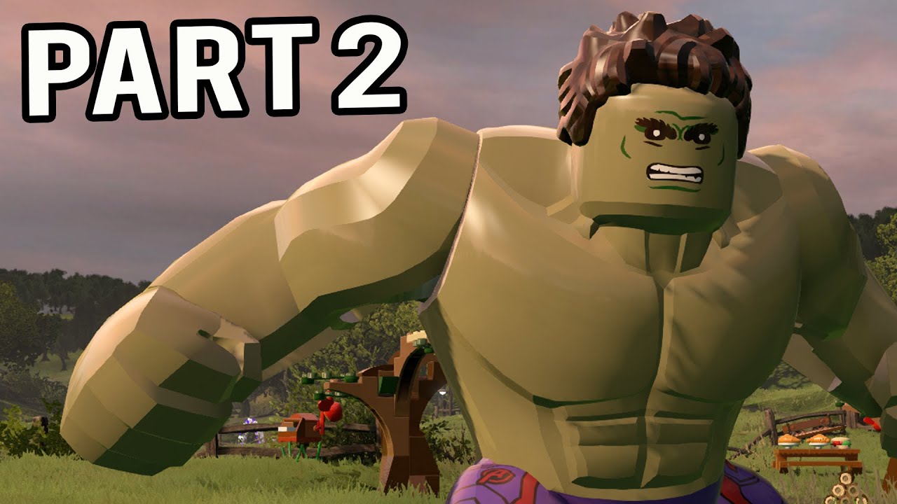 LEGO Marvel Avengers Walkthrough Part 2 Gameplay - Chapter 2 "HULK Free ...