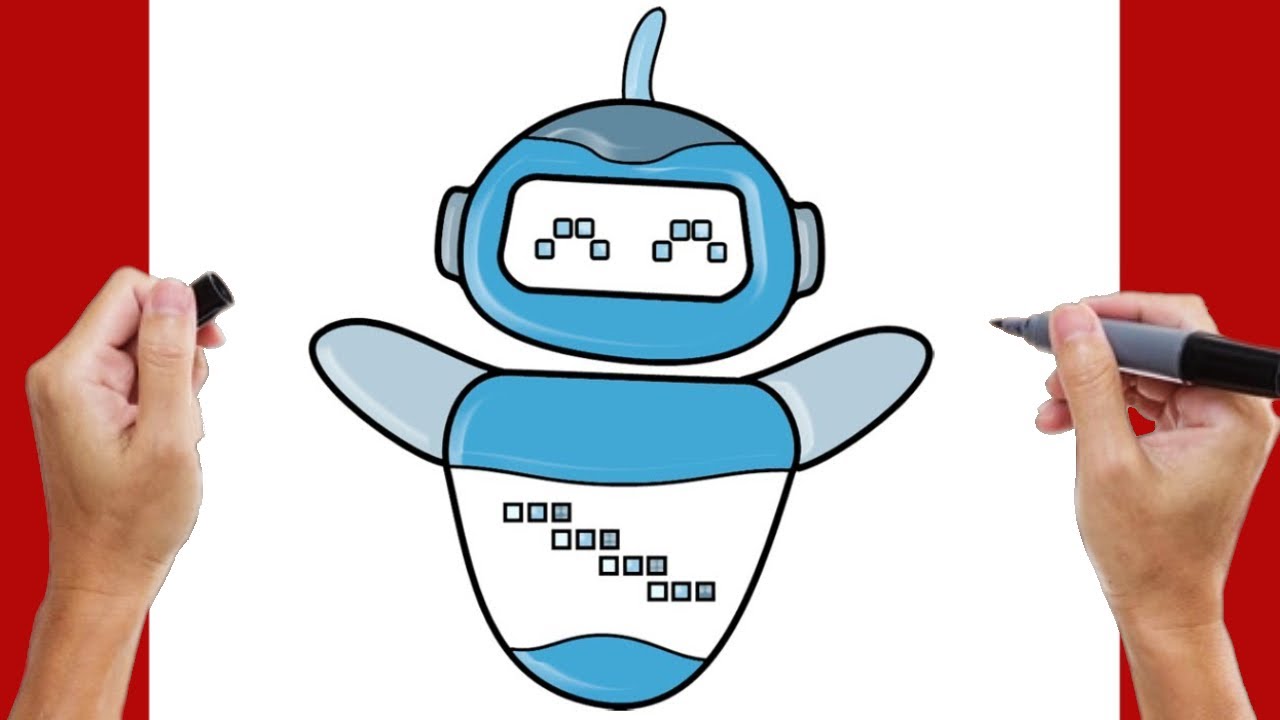Como desenhar um Robô - YouTube
