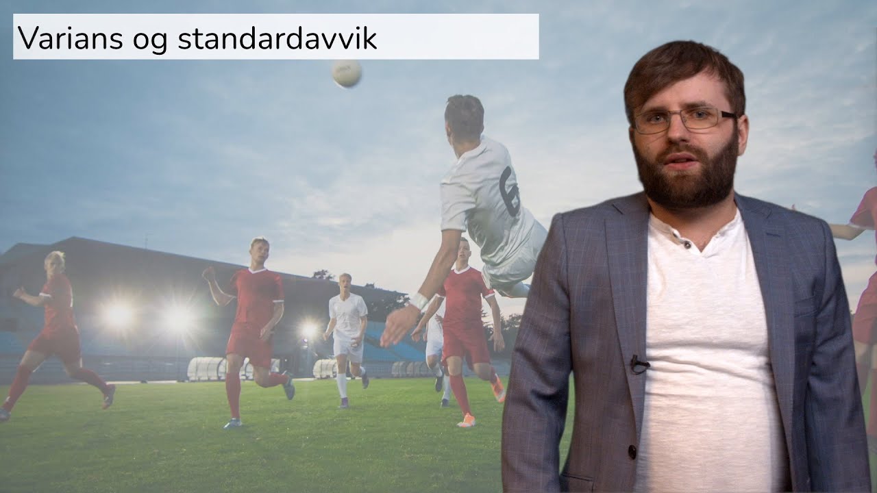 Matematikk S2: Varians og standardavvik - YouTube