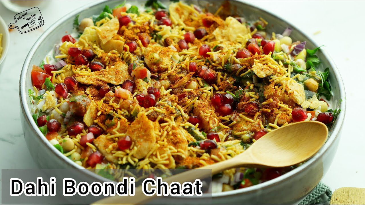 Dahi Boondi Chaat Recipe | Boondi Chaat Recipe
