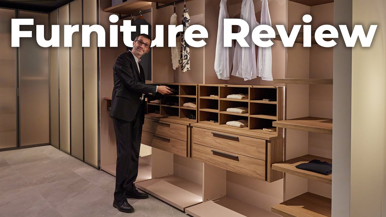 WALK-IN WARDROBE, without doors | Configure Bay Wide - YouTube
