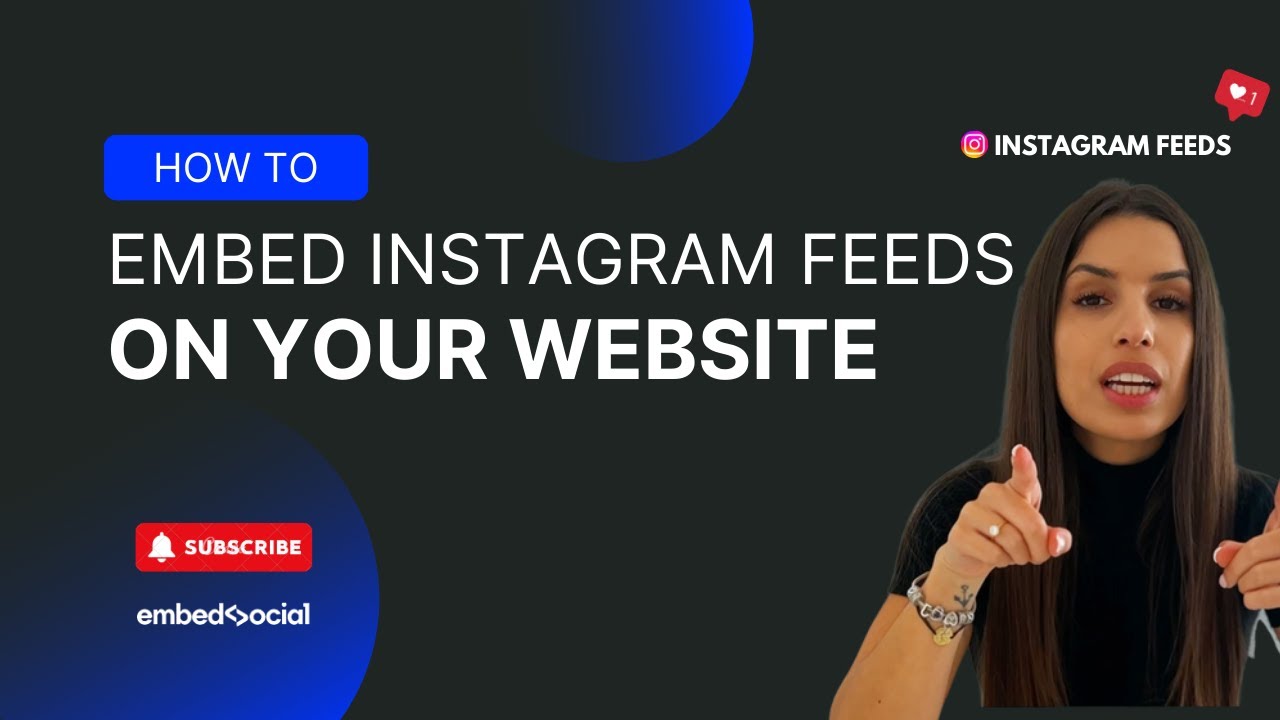 EmbedSocial and Instagram Feed: How to Embed Instagram Posts on Your Website - YouTube