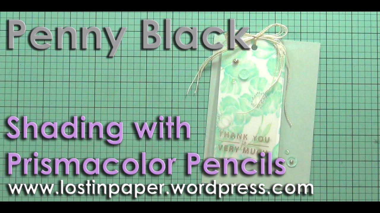 Shading with Prismacolor Pencils - YouTube
