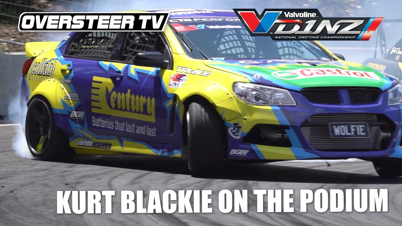 Kurt Blackie Drives Fanga Dan's Holden VF Commodore DRIFT CAR! - YouTube