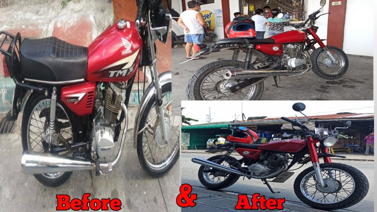 Honda 2016 model Tmx 125 Alpha build into Scrambler | BasicParts ...