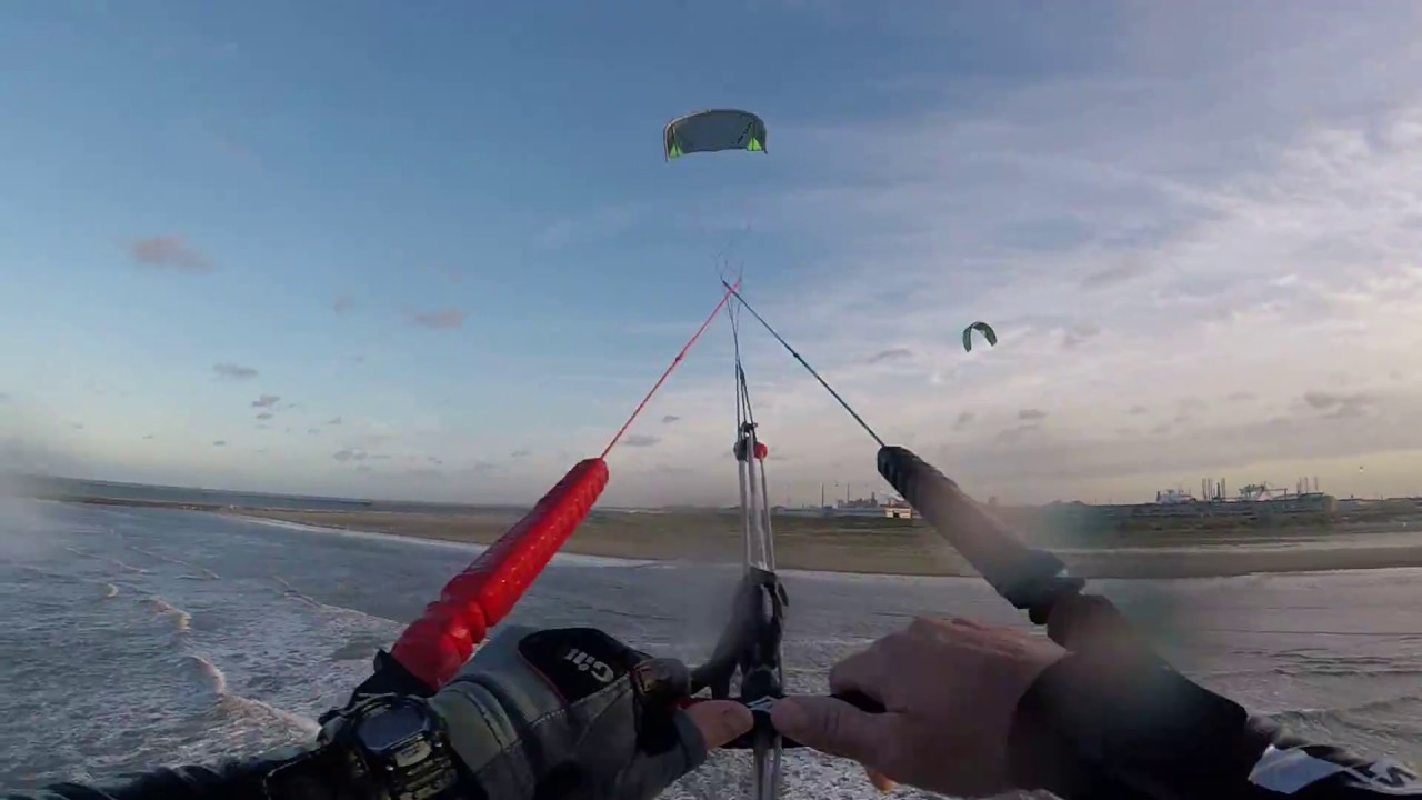 Megaloop @IJmuiden - Naish Torch 2017 9m - YouTube