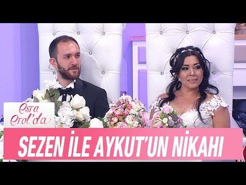 Ekip arkadaşımız Sezen ile Aykut'un nikahı - Esra Erol'da 23 Haziran 2017