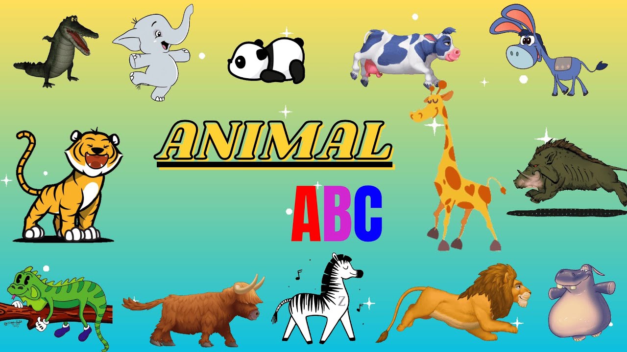 Animal ABC Song | Phonic Alphabet Animals | Nursery Rhymes | Giggles ...