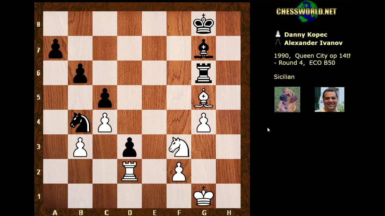 RIP IM Danny Kopec - notable game: Kopec vs Ivanov -1990 - "The Kopec ...