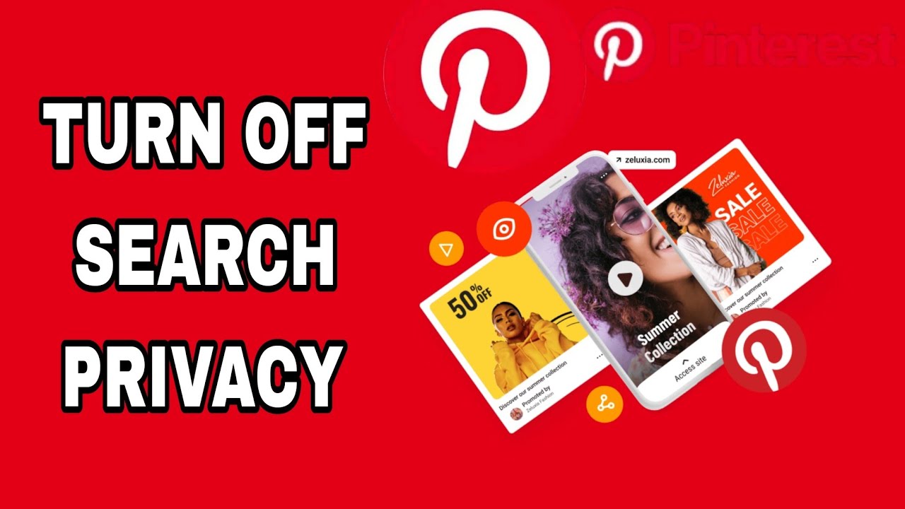 How To Turn Off Search Privacy On Pinterest App - YouTube