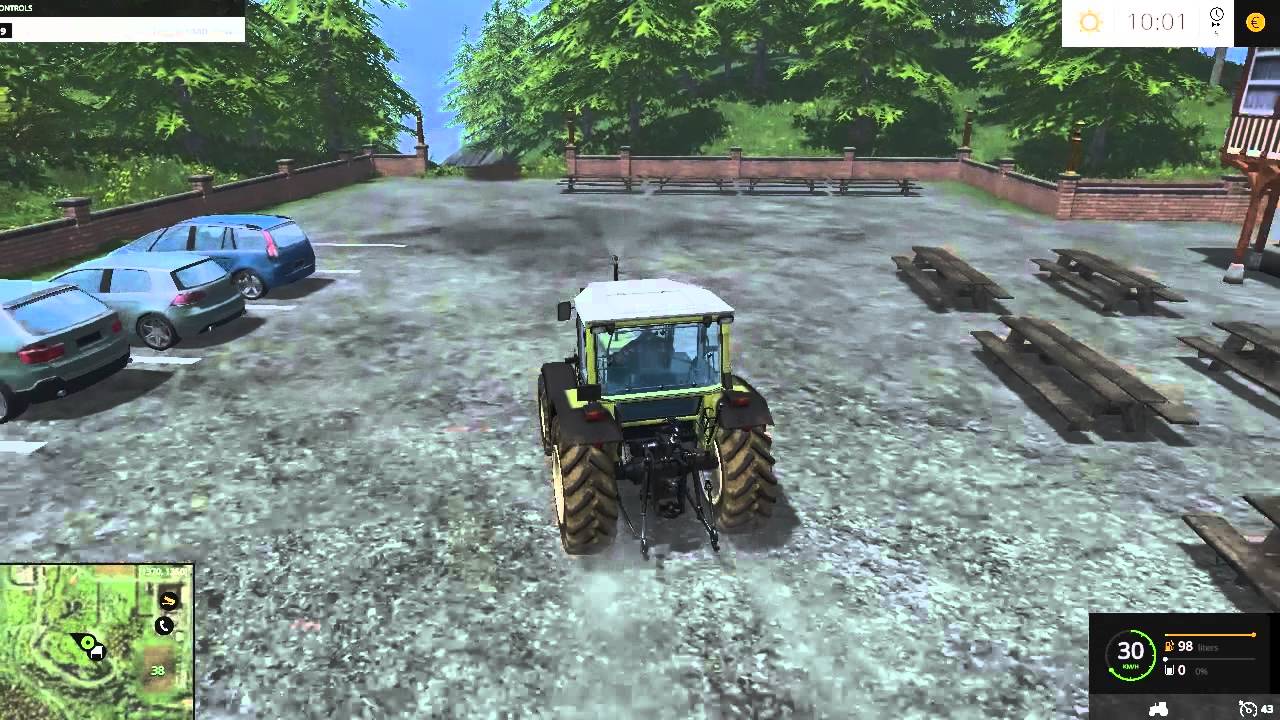 Farming Simulator 2015 Gameplay Part 2 Plowing the land - YouTube
