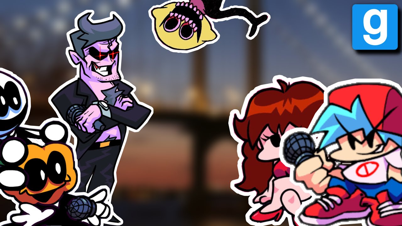 Garry's Mod | FNF On A Bridge! - First Gmod Video BTW - YouTube