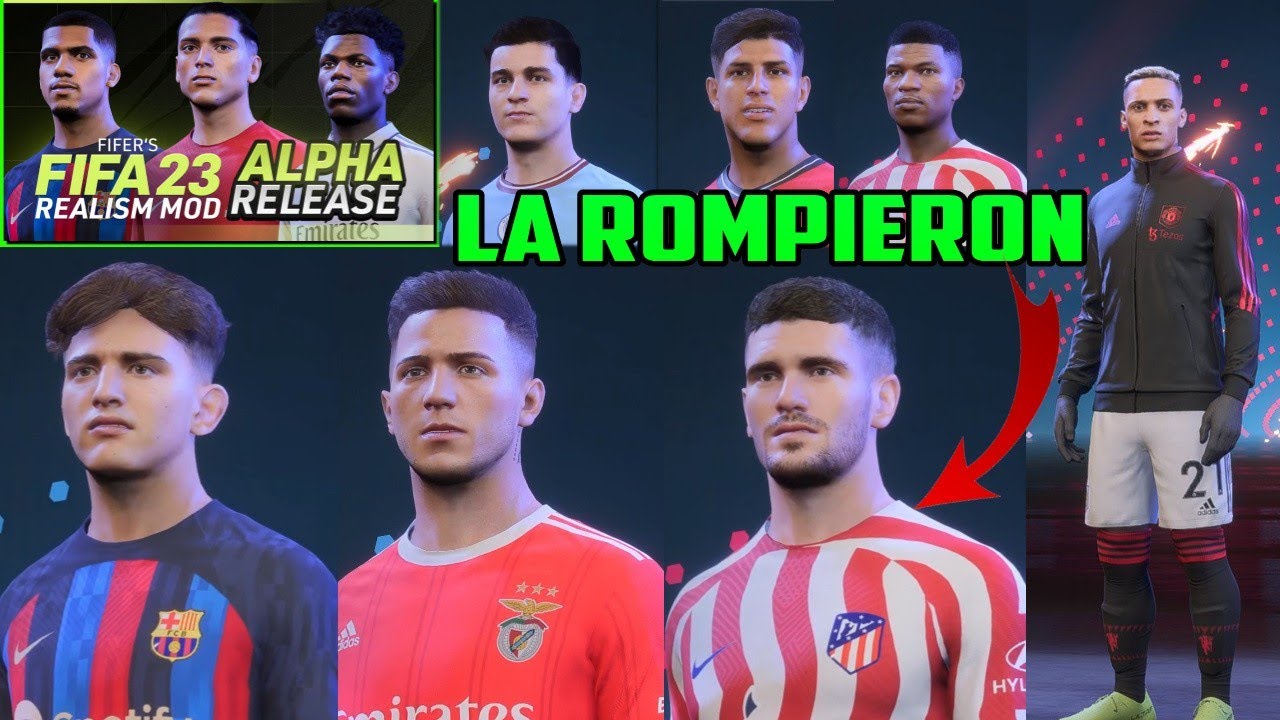 NUEVOS ROSTROS EN FIFA 23 - Gavi, De Paul y 800 Caras Nuevas con FIFER ...