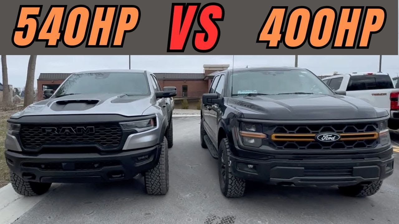 2025 Ram RHO HO Hurricane vs 2025 Ford F150 5.0l V8 Coyote Tremor ...