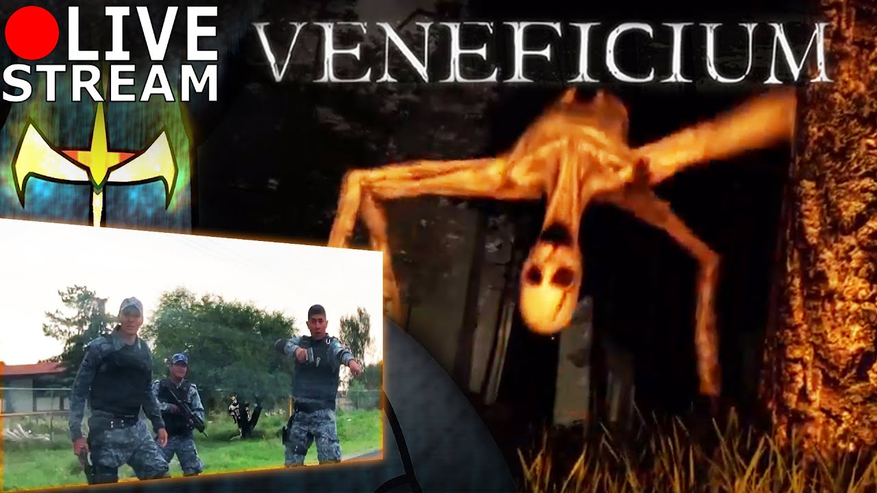 Veneficium, A Legit Spooky game with Weird Forest Creatures! LIVE ...