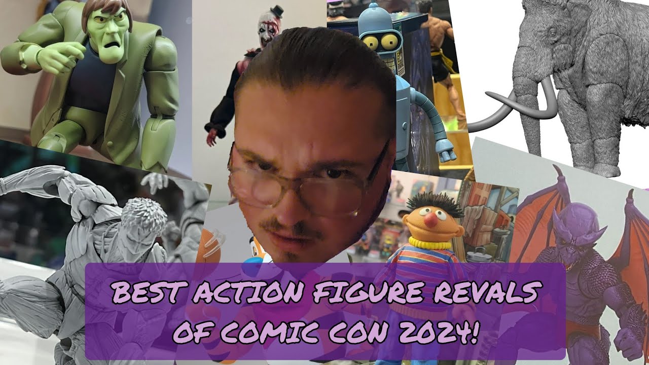 The BEST Action Figure Reveals of San Diego Comic-Con 2024! What I Plan ...