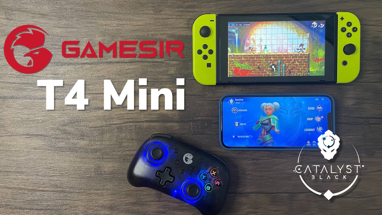 CUTEST Controller? GameSir T4 Mini Controller Review | IOS, PC, Android ...