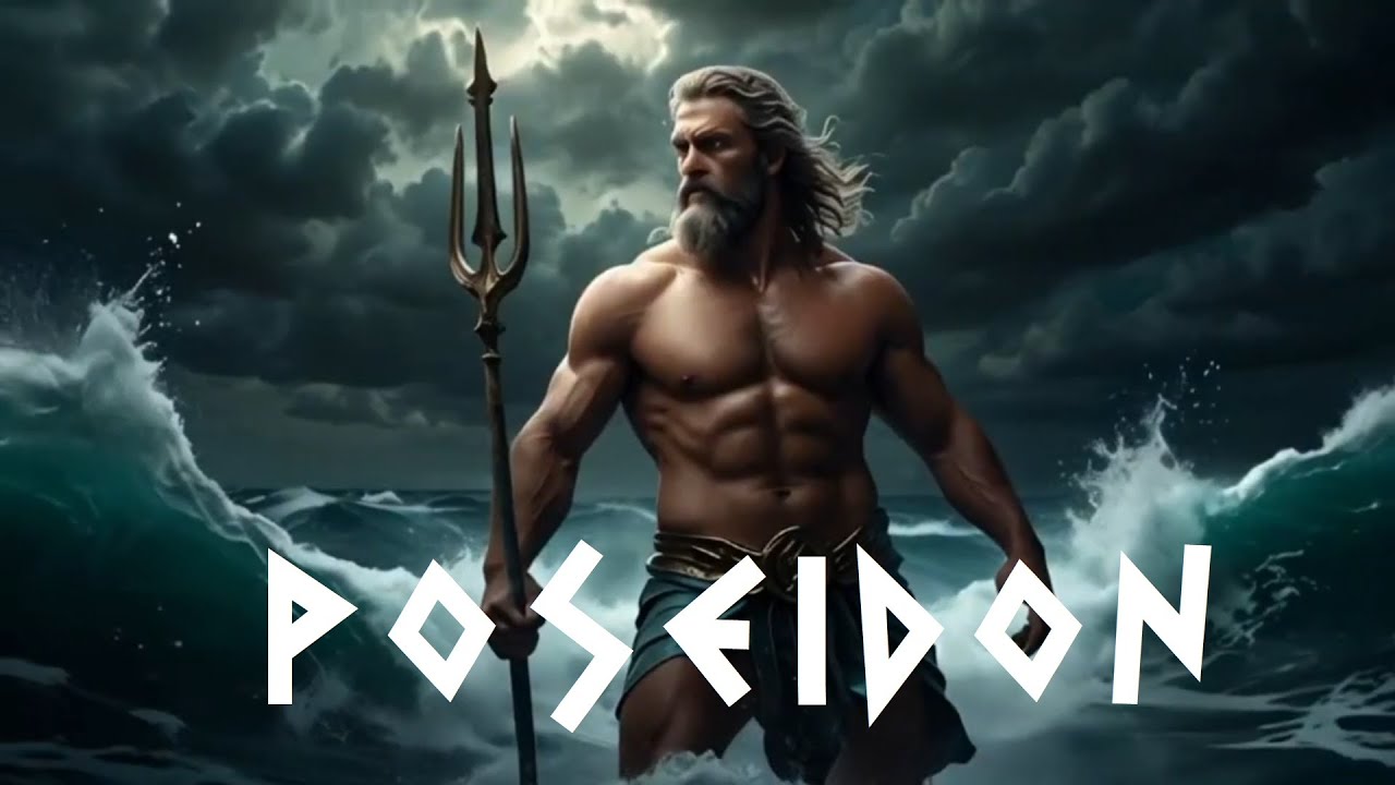 Poseidon's Roar - AI Generated Music Video Inspired by Poseidon - God of the sea (Greek ...