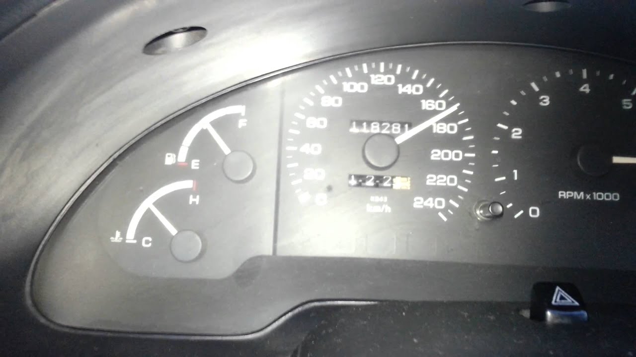 ford probe v6 stock engine - YouTube