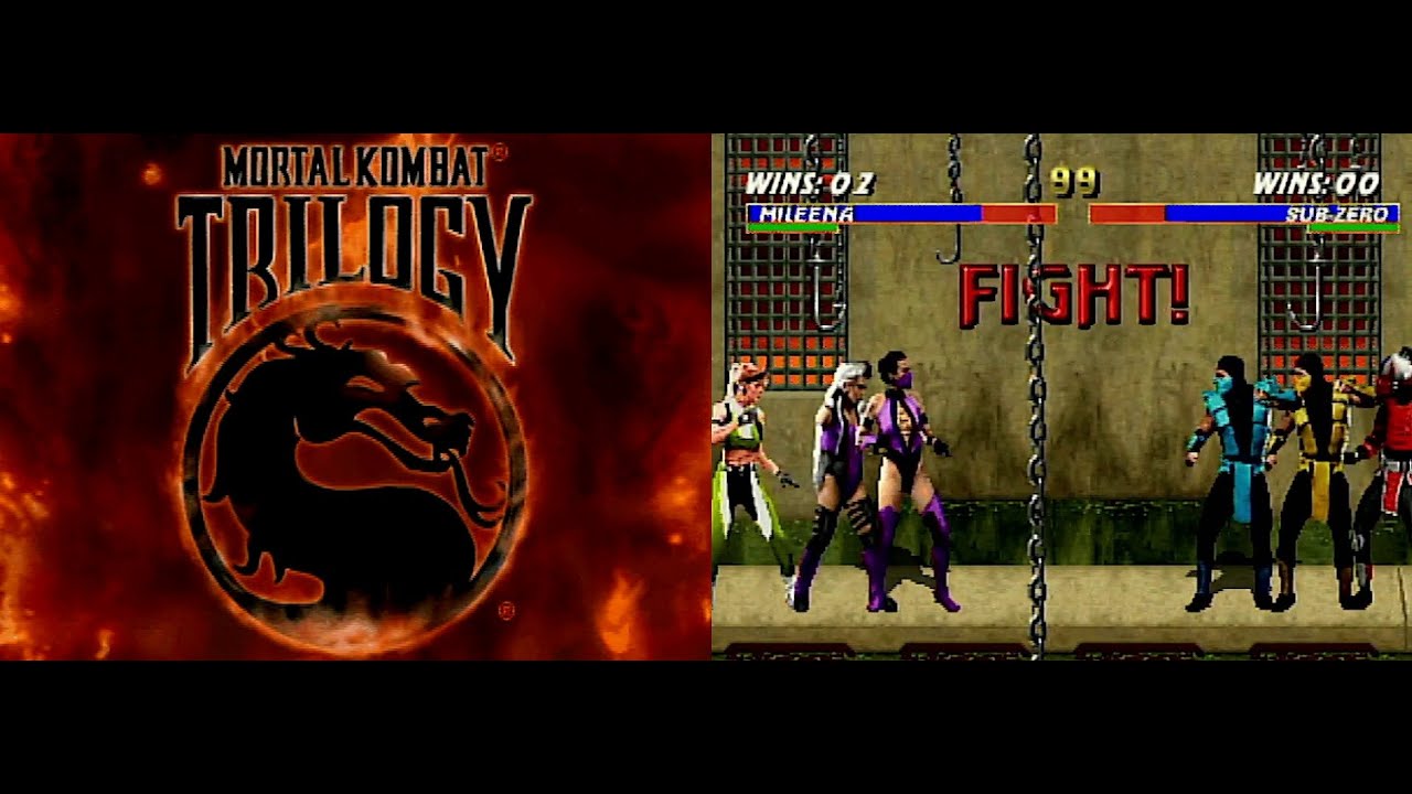 Mortal Kombat Trilogy en NINTENDO 64. Modo VS. 2do día. - YouTube