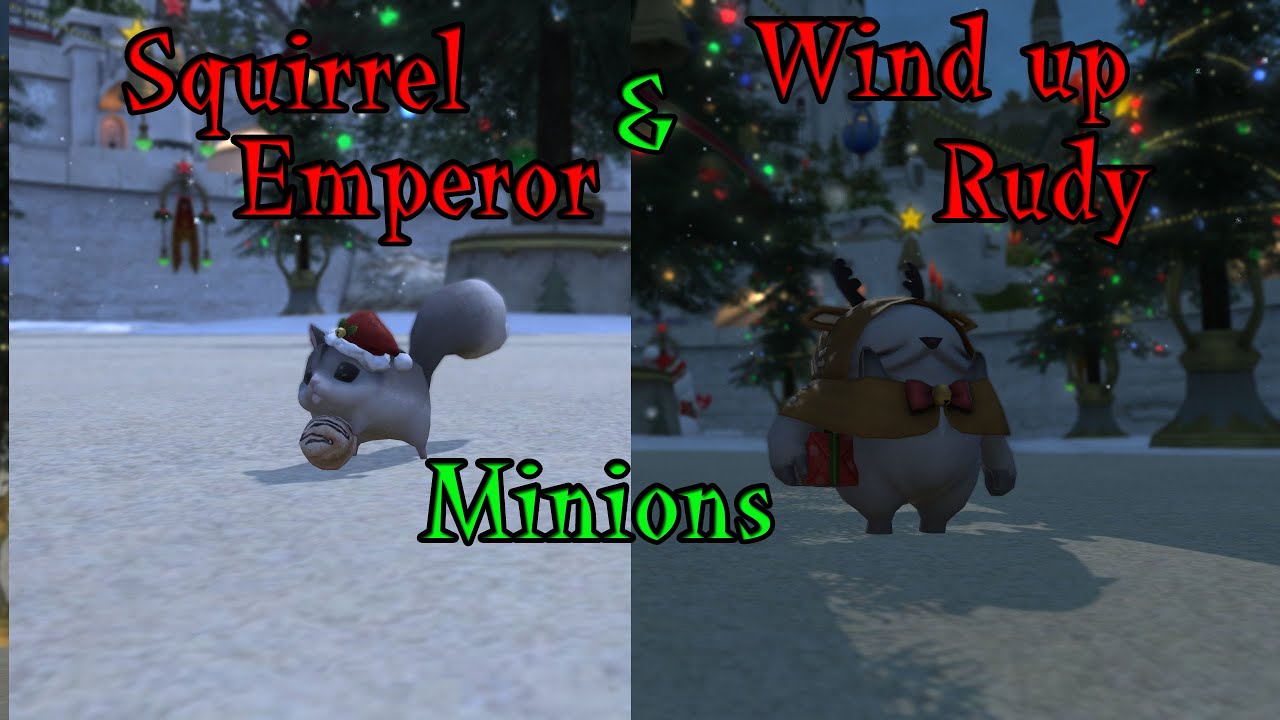 Wind-Up Rudy & Squirrel Emperor - Starlight Celebration Minions - YouTube