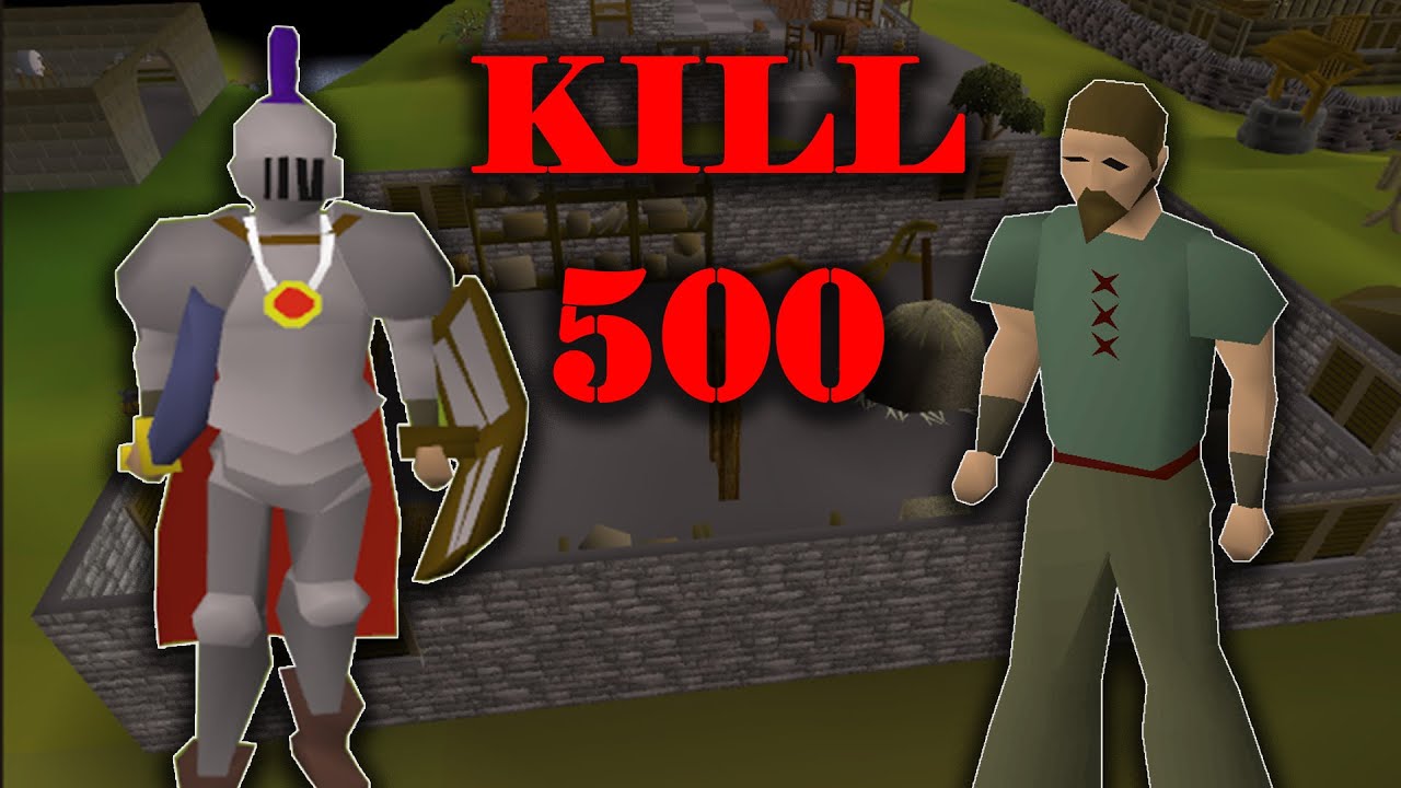 500 Kills #1 - MAN // OSRS - YouTube
