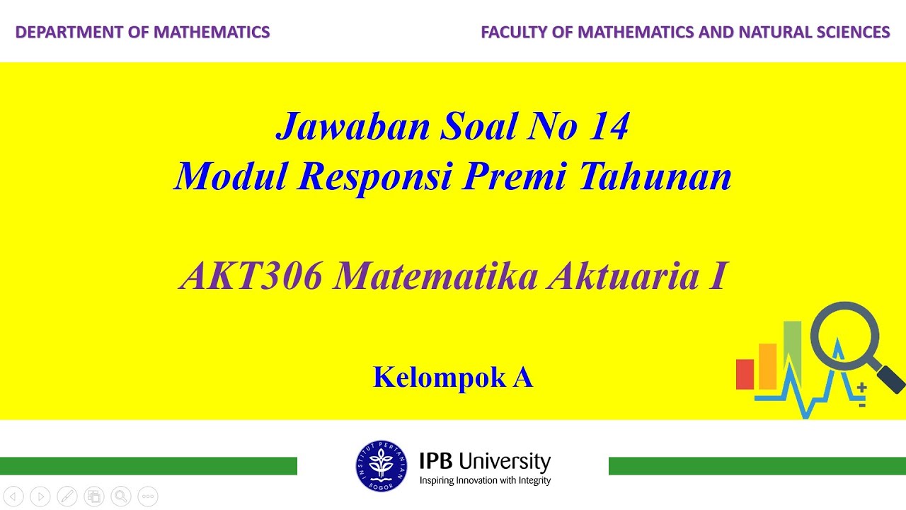 Jawaban Soal No 14 Modul Responsi Premi Tahunan (versi mahasiswa) - YouTube