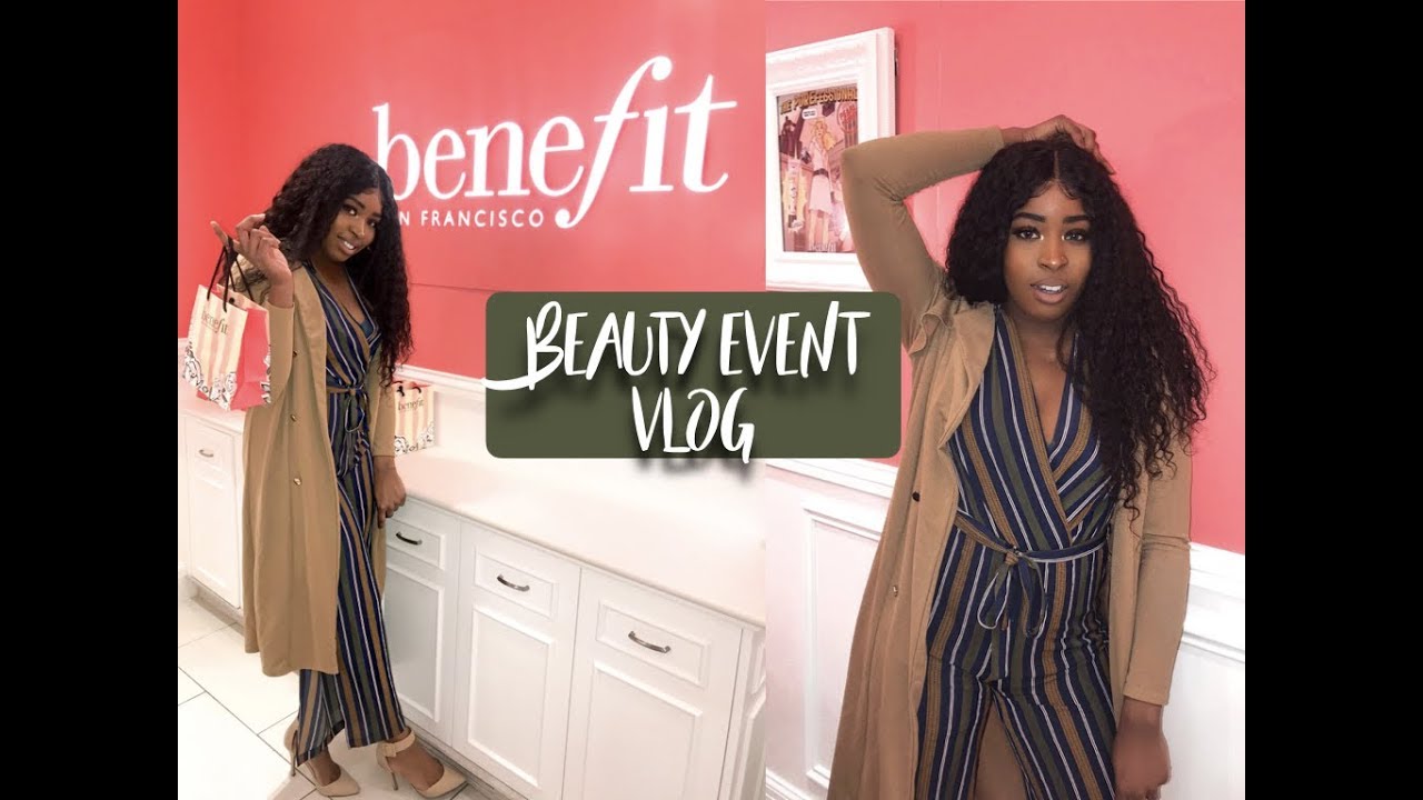 CHICAGO VLOG: I Went To A Benefit Cosmetics Event! | & I Got Goodies ...