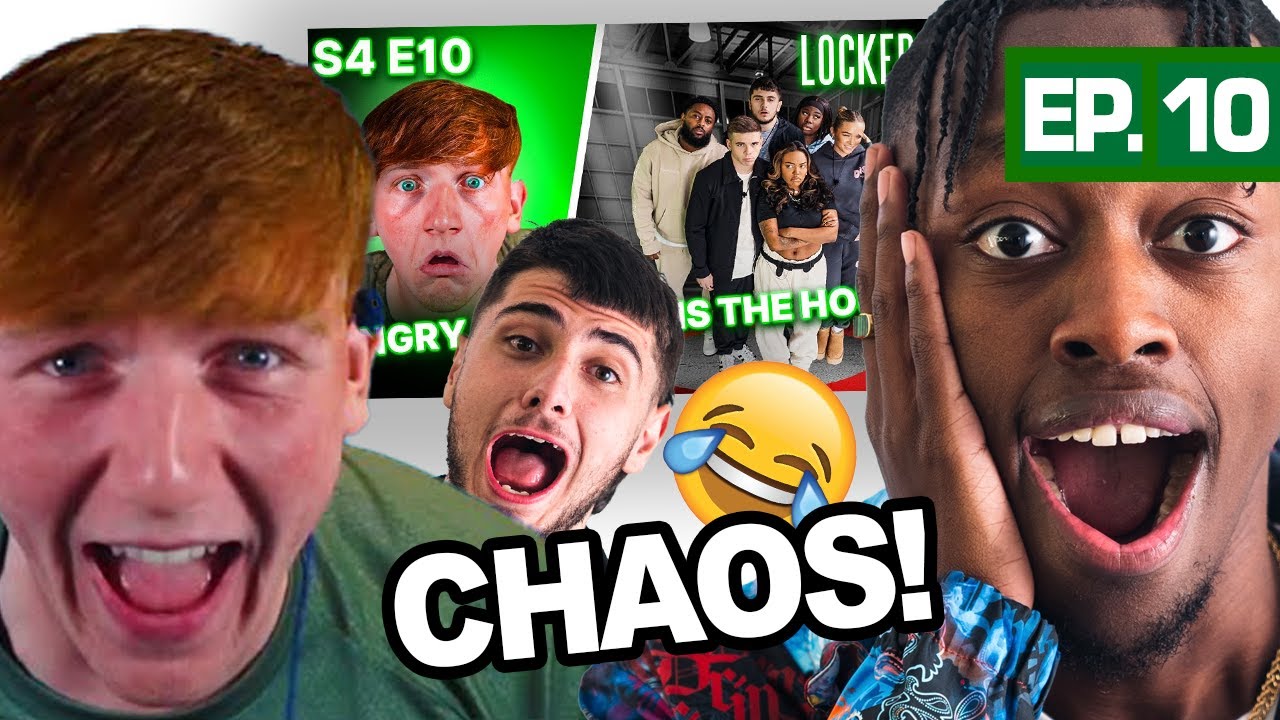 ANGRY GINGE AND DANNY AARONS CAUSE MAYHEM! FOOTASYLUM | LOCKED IN S4 ...