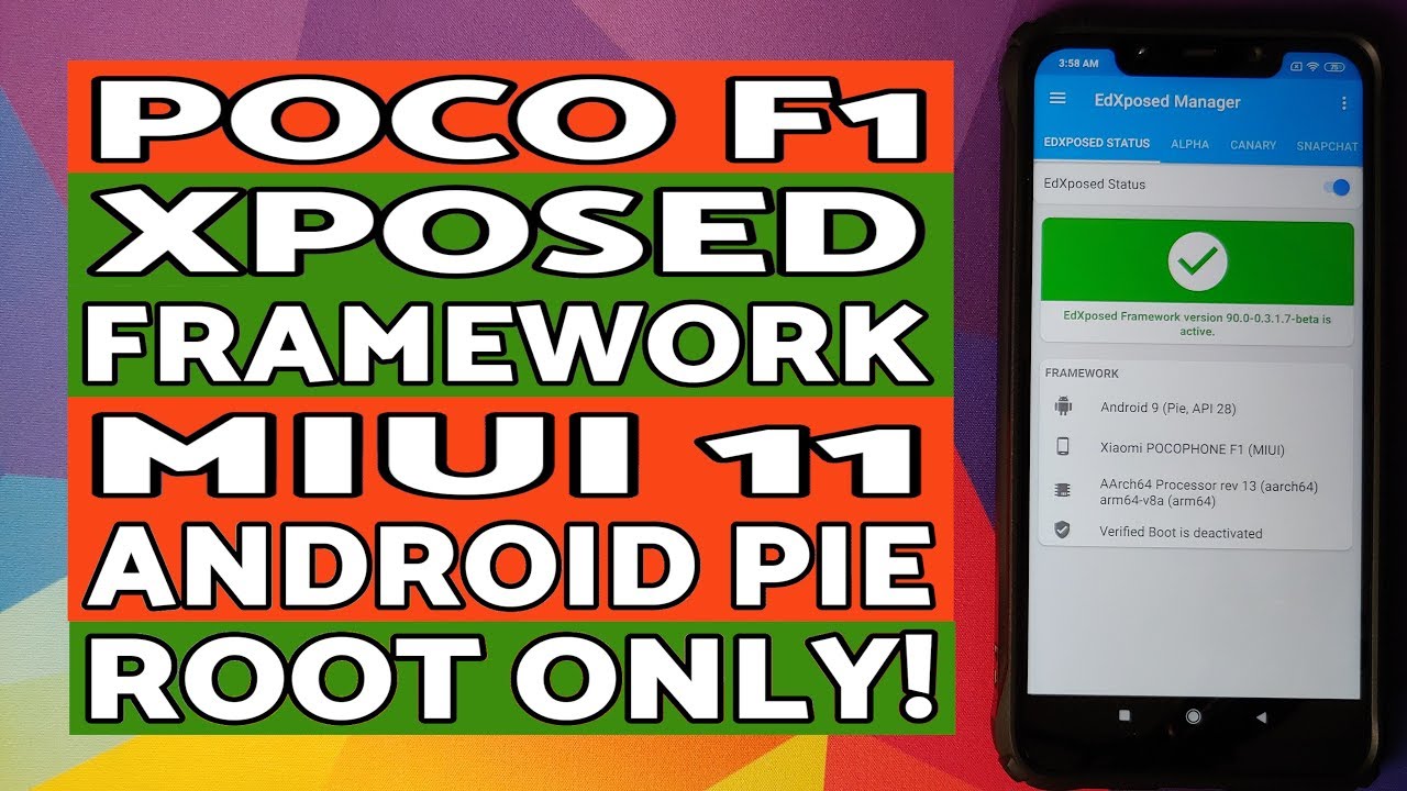 Poco F1 | Install Xposed Framework | MIUI 11 | Android Pie | Root Only - YouTube