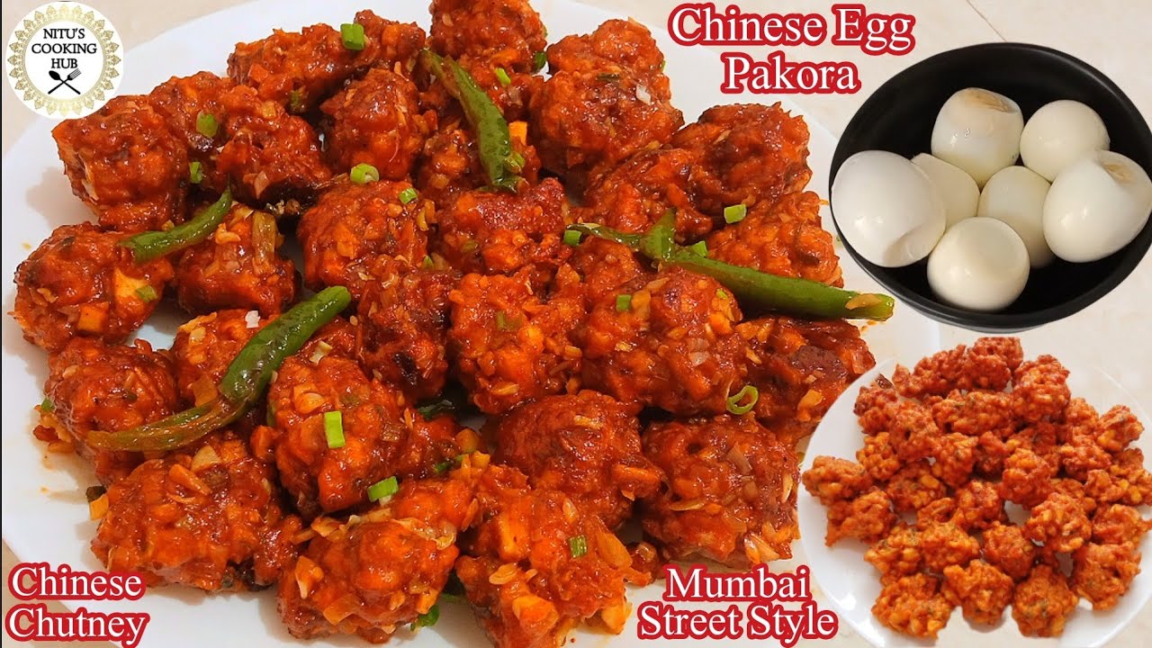 Ramdan Special Chinese Egg Pakoda|Egg Pakoda|Mumabi Street Style ...