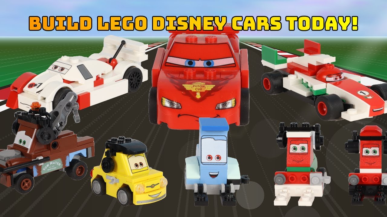 Build LEGO Disney Pixar CARS: LEGO Car Build Only Retired LEGO Tokyo ...