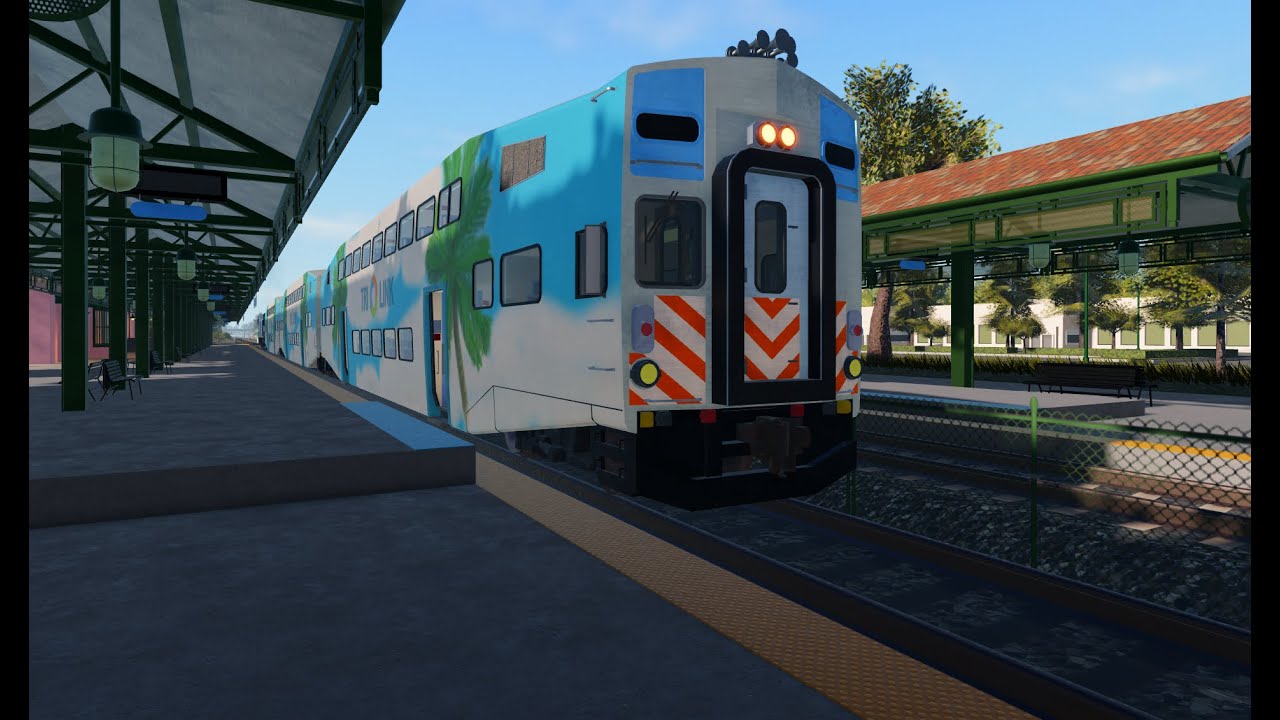( RSU UPDATE! ) Tri-Link Train ride! [deerfield beach - mangonia park ...