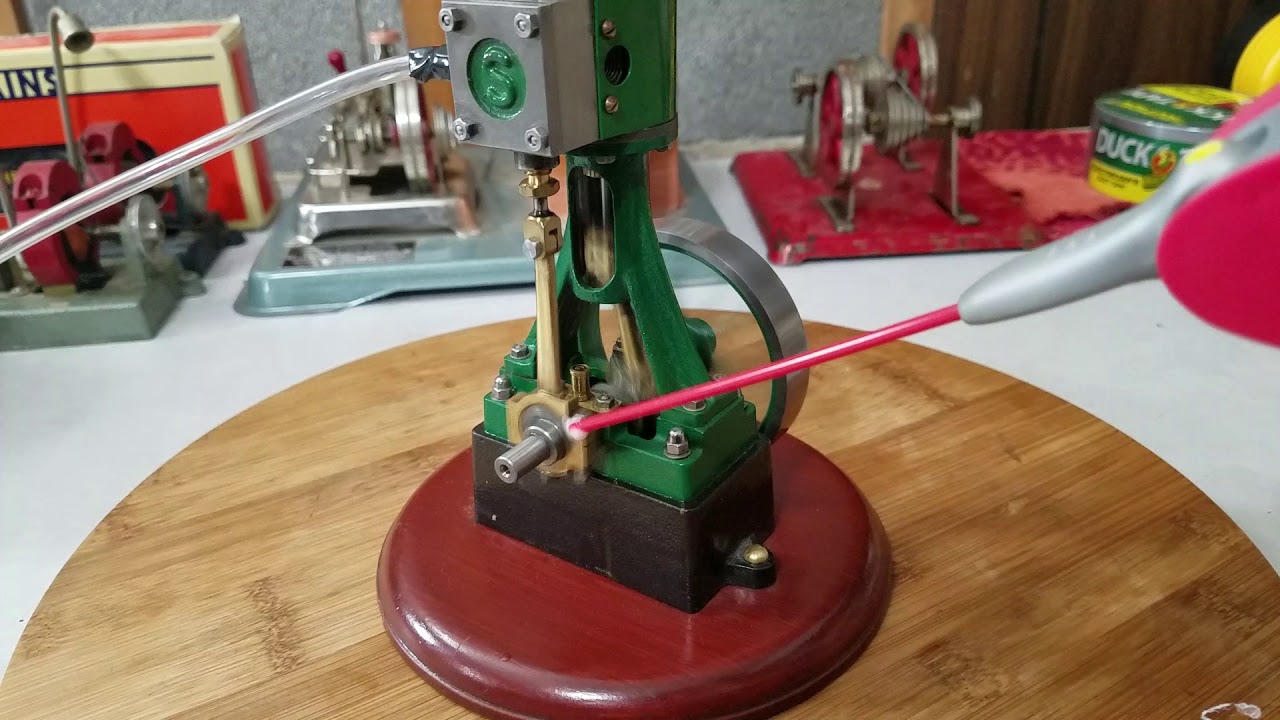 The Stuart 10V Steam Engine. 1st look. $644 euros or $714.95 US. - YouTube