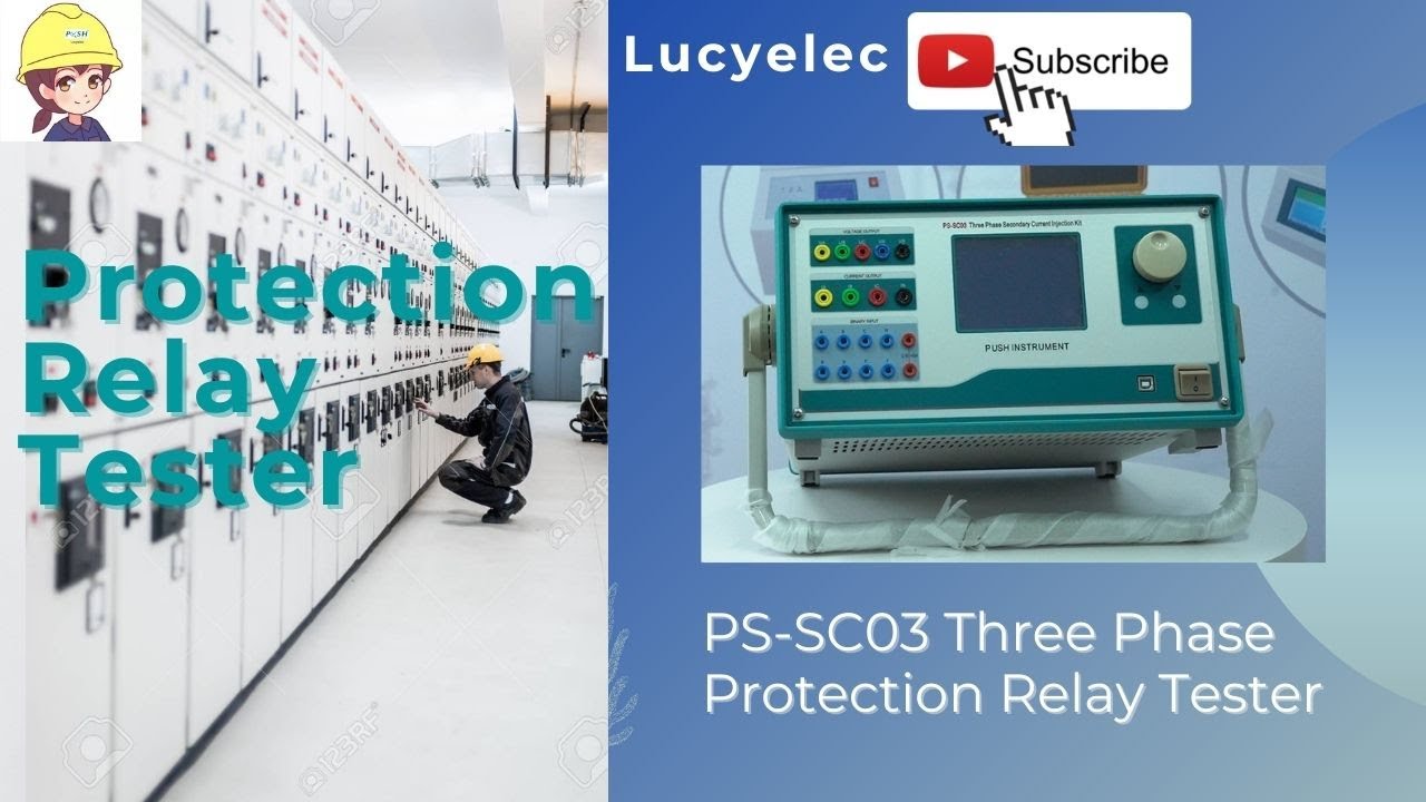 Secondary Injection Test Kit PS-SC03 Three Phase Protection Relay ...