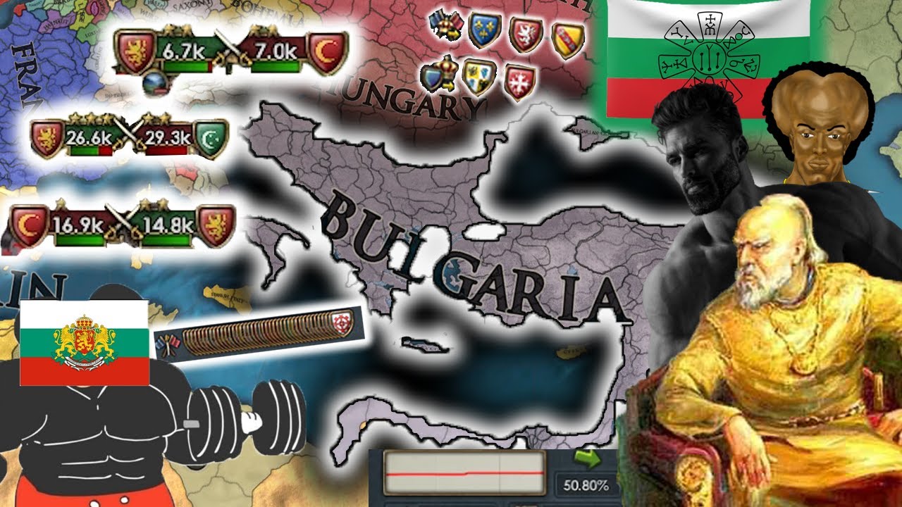 Creating the BULGARYAN race (EU4 MEME) - YouTube