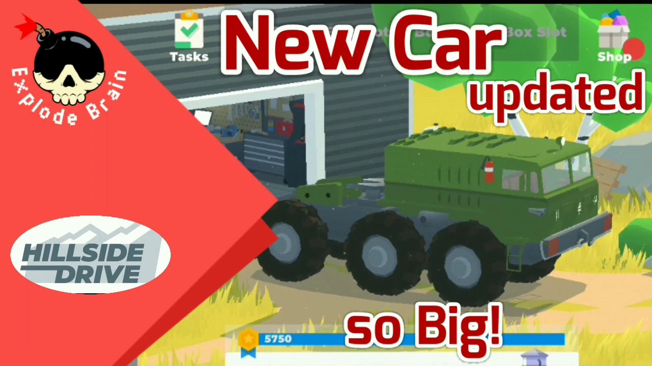 HILLSIDE DRIVE GAMEPLAY: NEW CAR UPDATED - YouTube