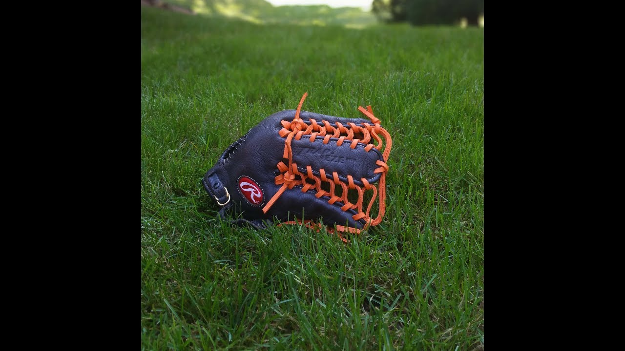 Rawlings Gold Glove Trapeze Relace - YouTube