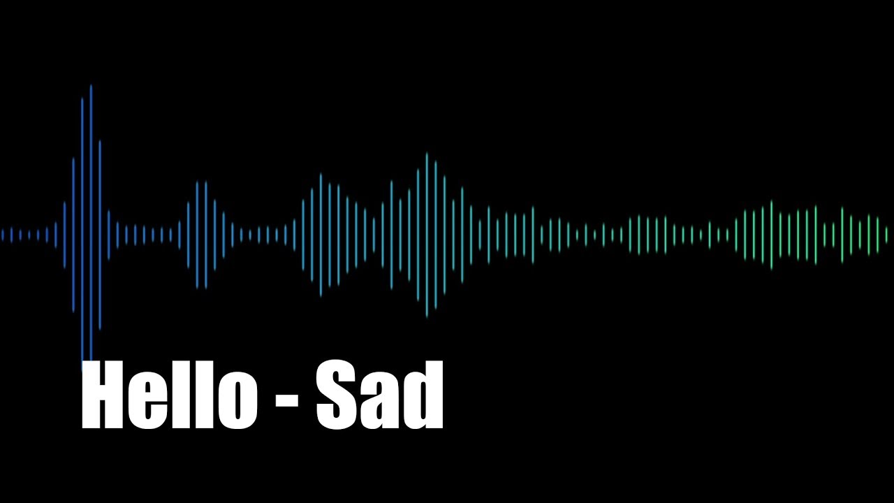 Hello Sad Voice Effects | Free Sound - HUMAN VOICE - YouTube