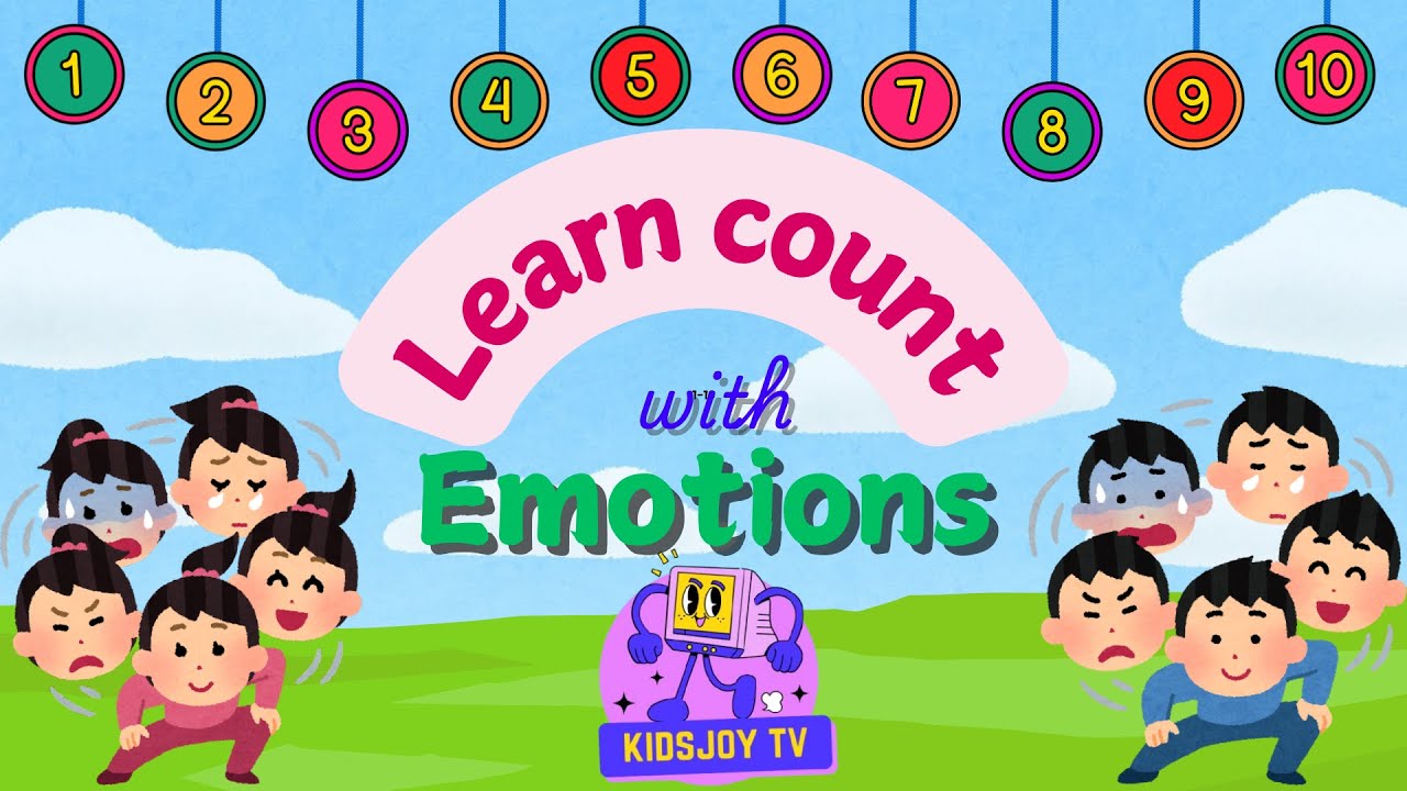 Learn counting with emotions | Fun learning for kids | - YouTube
