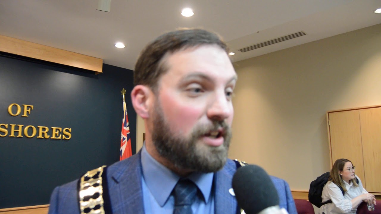 Saugeen Shores Mayor Luke Charbonneau - March 9 2020 - YouTube