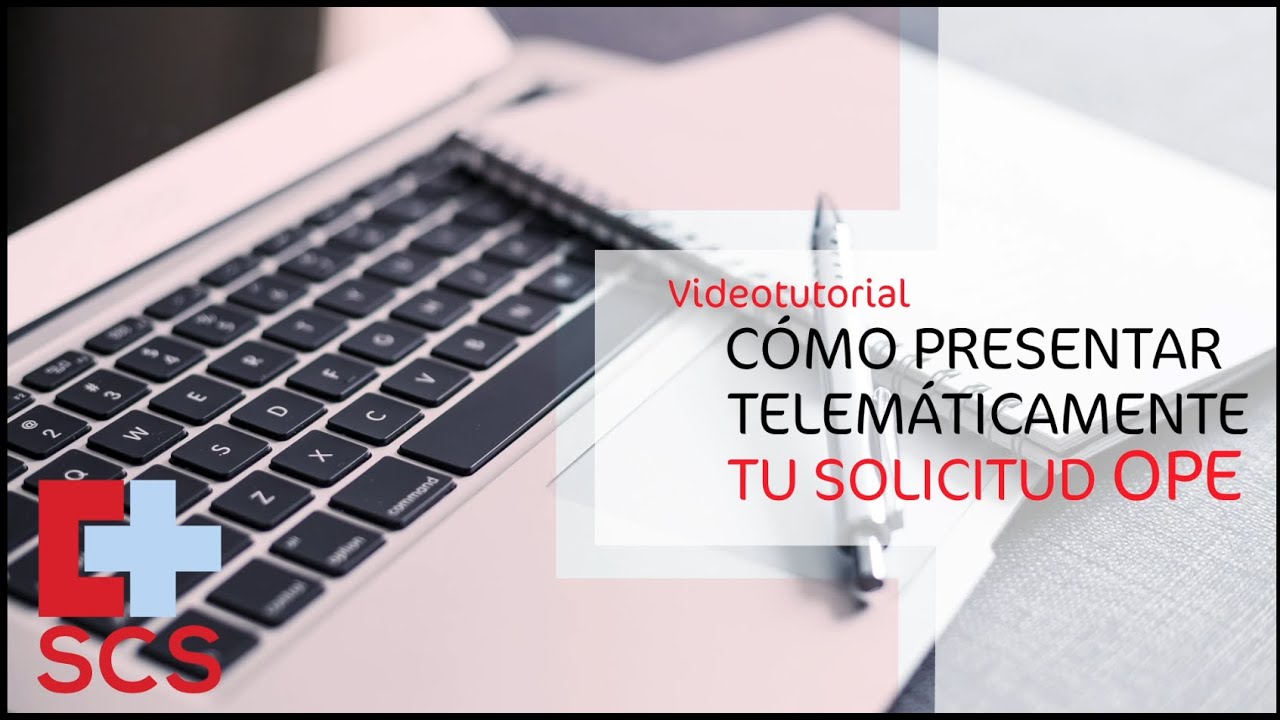 Tutorial presentación telemática procesos selectivos - YouTube