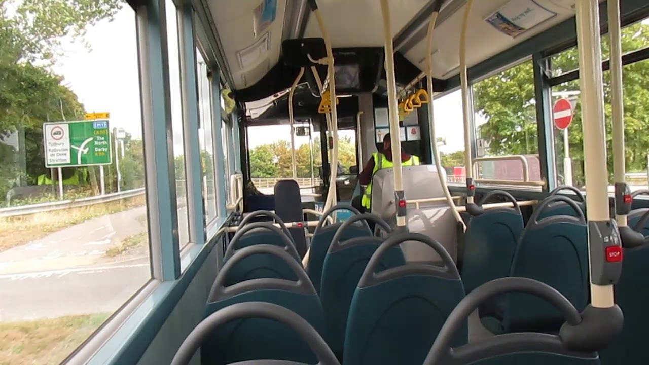 ADL Enviro200 MMC YX17NND Arriva Midlands - YouTube