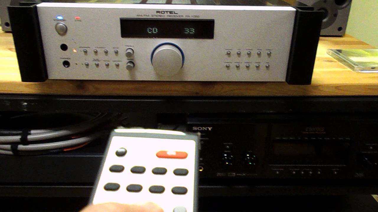 Rotel RX 1052 - YouTube