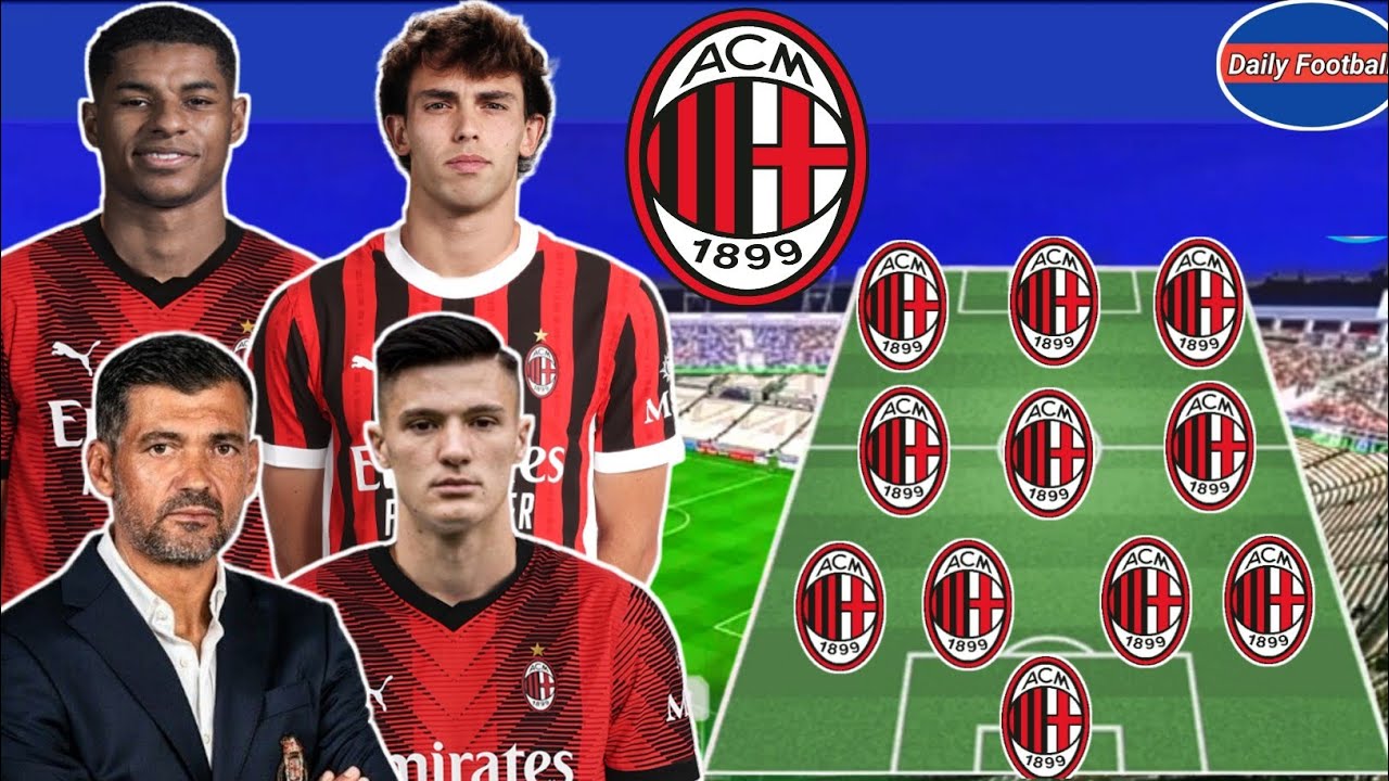 Sergio Conceicao Dream Lineup For AC Milan 🔥 AC Milan New Manager ...