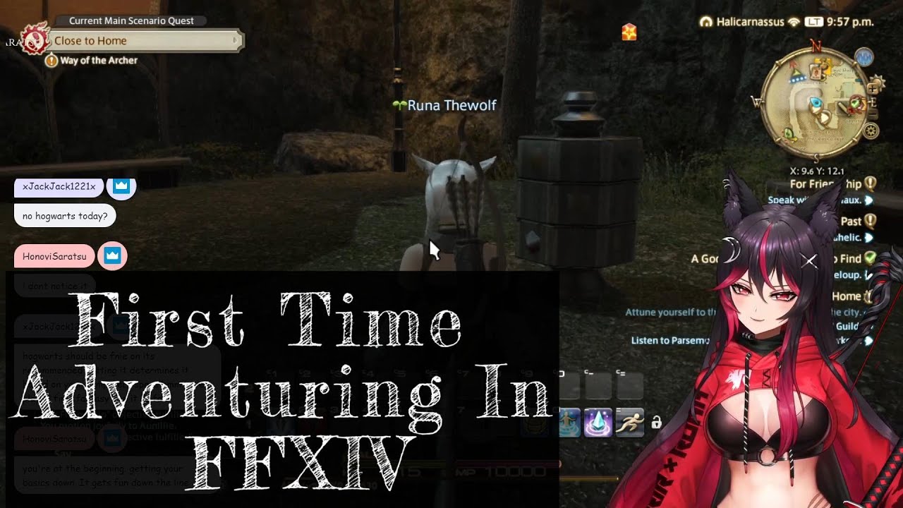 Playing FFXIV for the first time! - YouTube