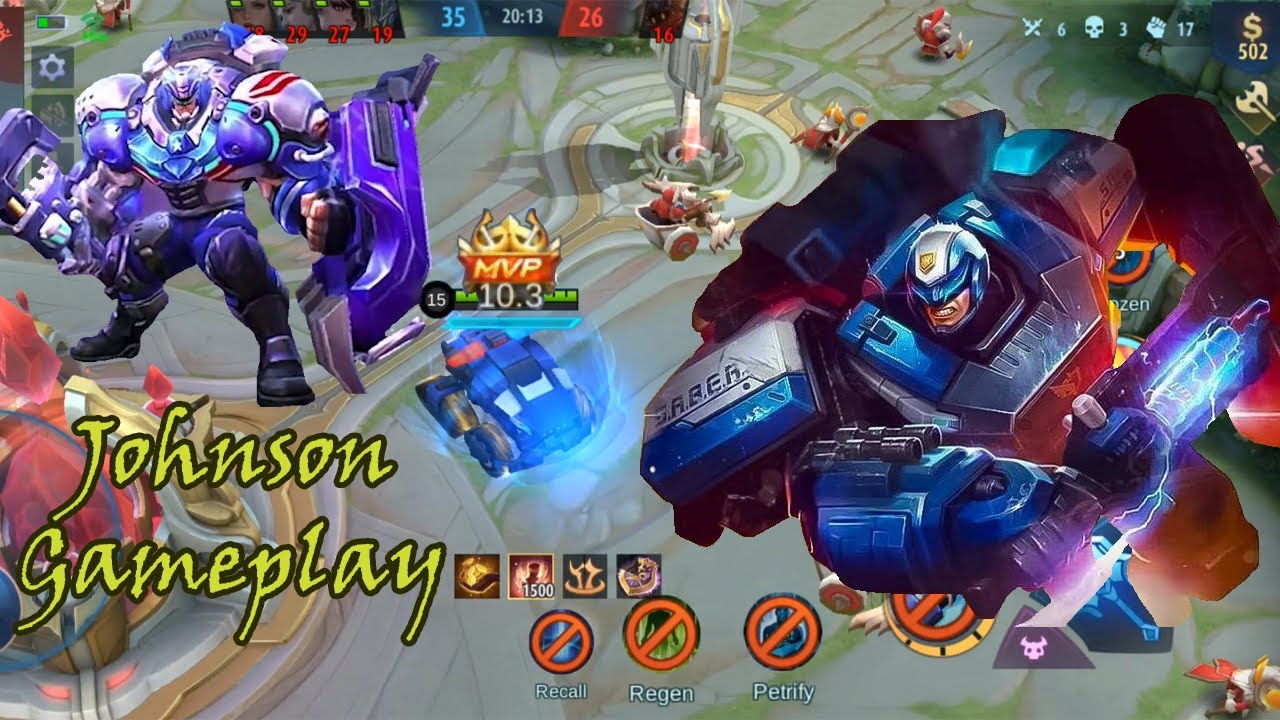 Mobile Legends | Johnson Gameplay - YouTube
