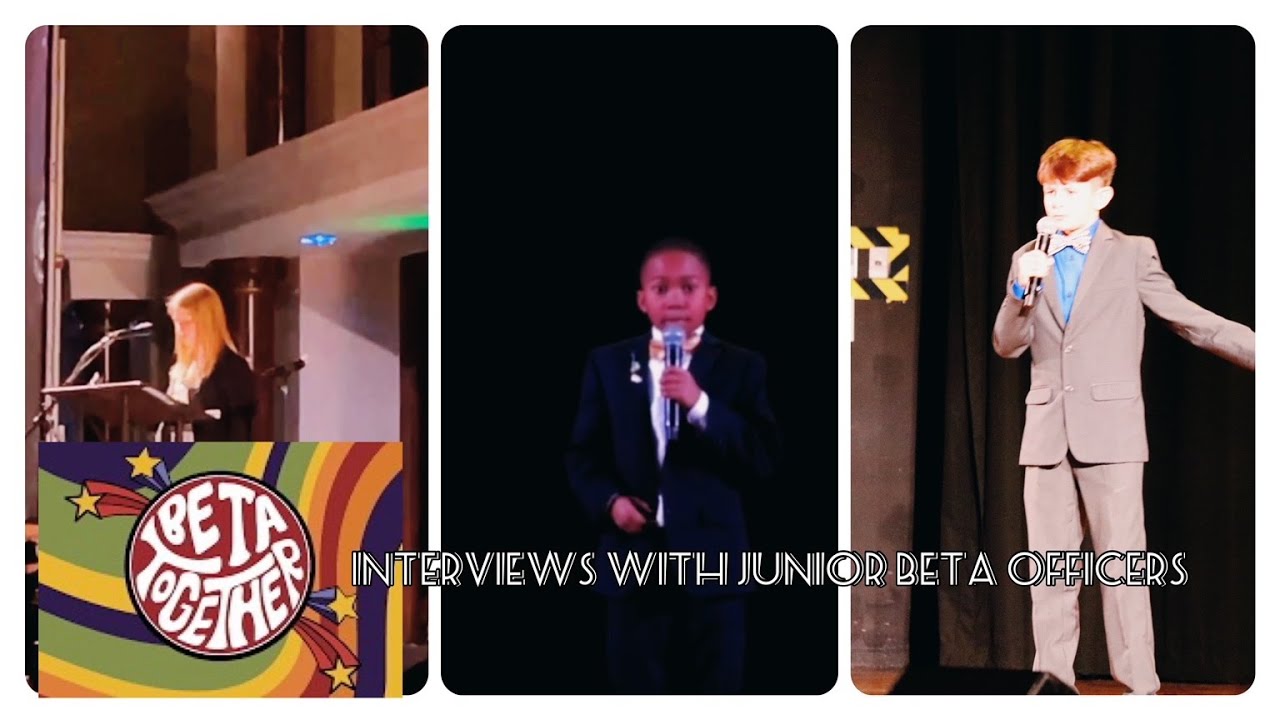 Interviews with local NC Junior Beta Club State Officers - YouTube
